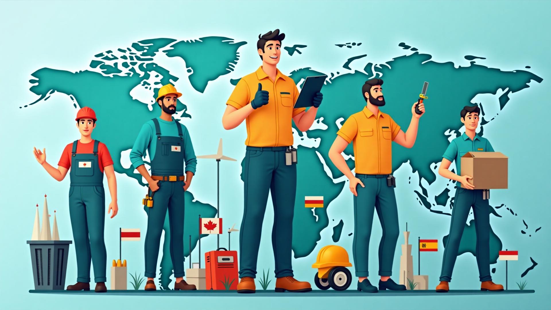 SafeWorkGlobal - International Gig Workers Job Platform